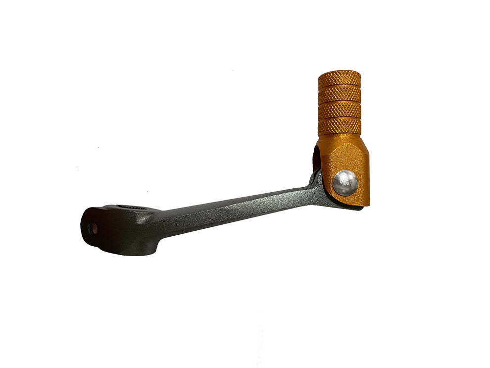 Gold Billet Alloy Gear Shifter, 110mm Long, 11mm Shaft – DHZ MOTO PTY LTD