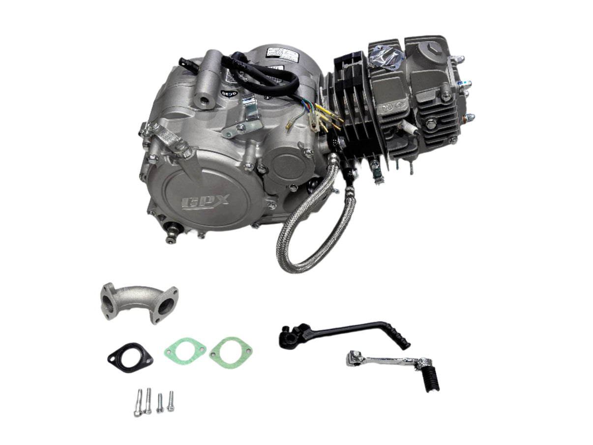 GPX 125cc Race Engine, High Comp Piston, Race Cam, Support Lighting ...