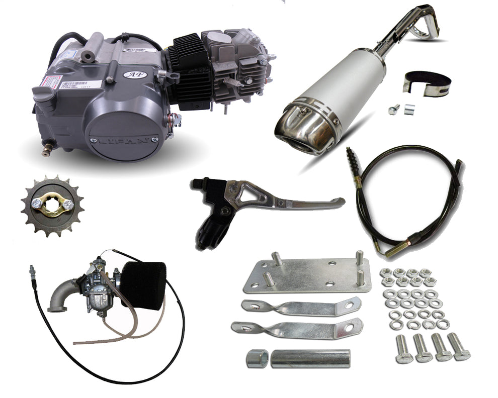 LF125 Engine Conversion Kit, for Honda Postie CT110 – DHZ MOTO PTY LTD